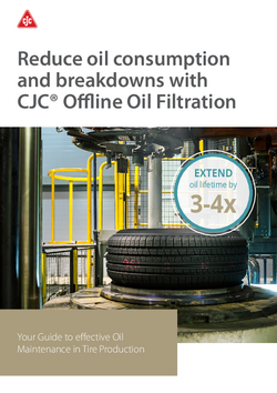 CJC® Oil Filtration for Tire Applications like Curing Press, Banbury ...