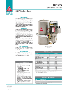 Offline Oil Filtration on gear boxes - hydraulic & lubrication oils ...